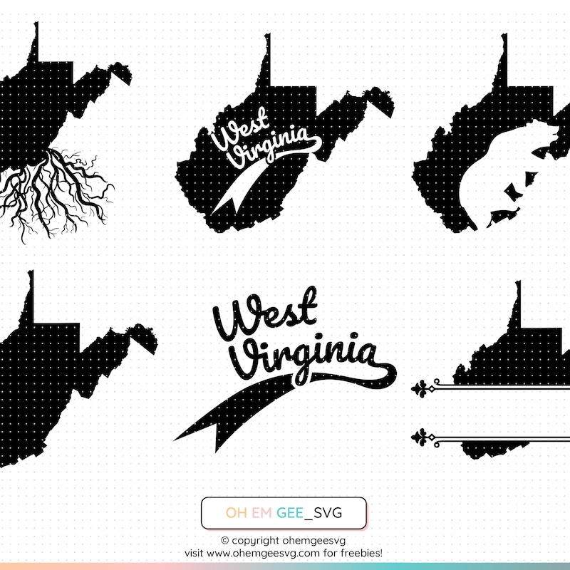 West Virginia Svg - Etsy