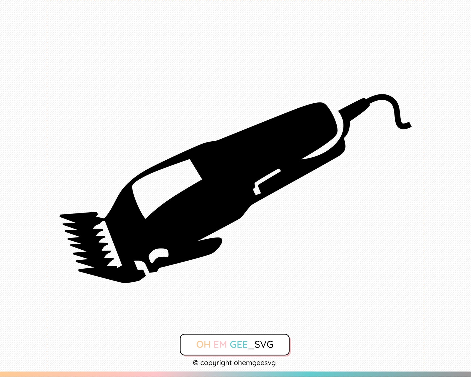 Hair Clippers Saved in Svg and Png Files, Barbershop Clipart, Hair ...