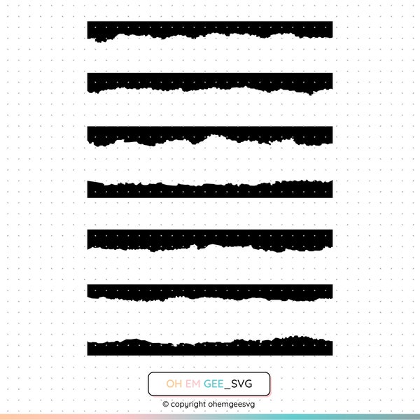 Ripped Paper Wall Svg - Etsy