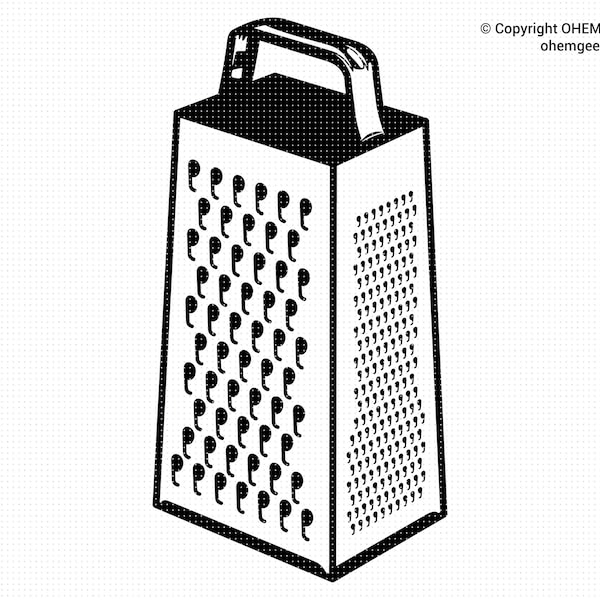 Cheese Grater Svg - Etsy