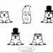 Groundhog SVG Bundle: Woodchuck Clipart, Cut Files (digital Download ...