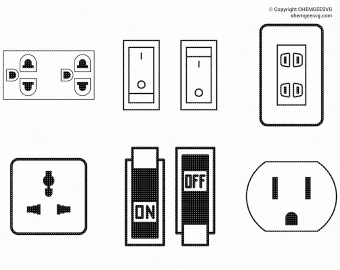 Switch 1 Switch Power Energy off Light Electricity Button Electric ...