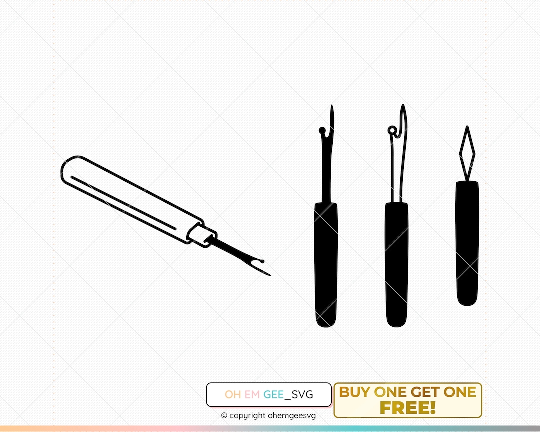 Seam Ripper SVG: Tailor Clipart, Cut File (digital Download) - Etsy