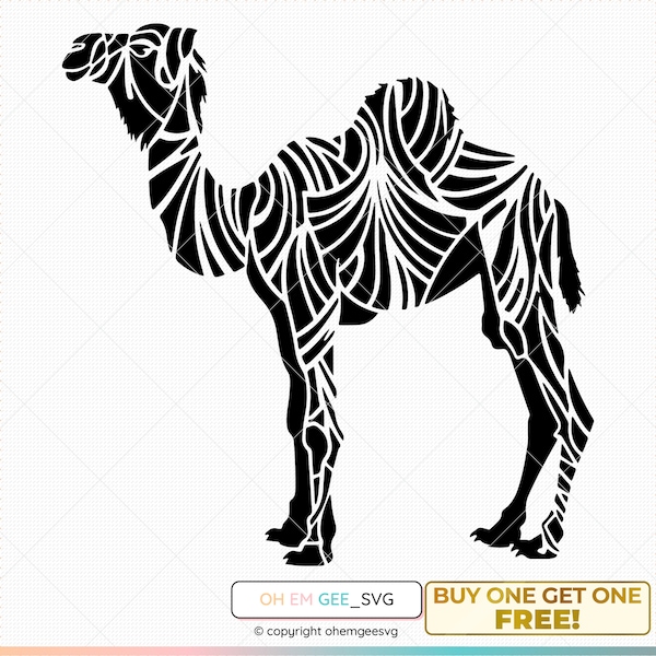 Camel Silhouette - Etsy