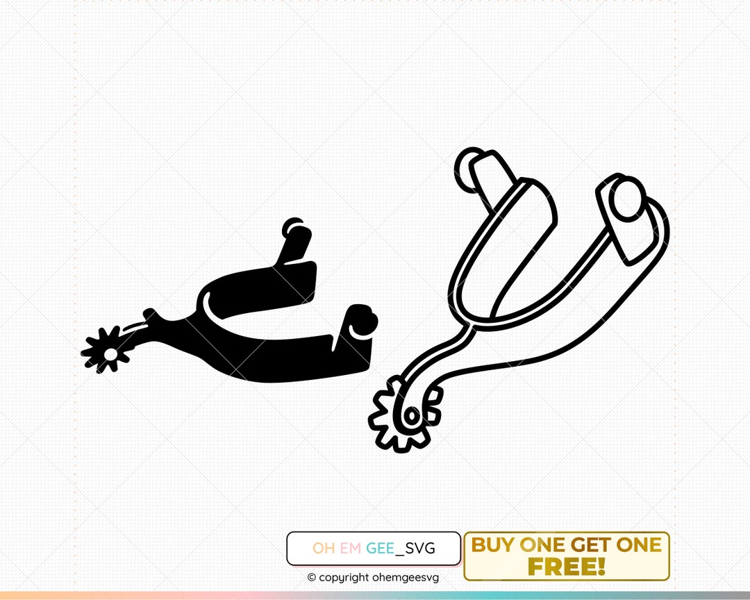 Cowboy Spurs Svg, Spurs Clipart, Cowboy Png, Cowboy Spurs Dxf, Spurs ...