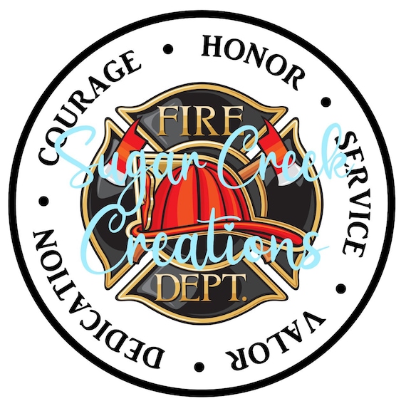 Firefighter Aluminum Wreath Sign Firefighter Vinyl Sign | Etsy