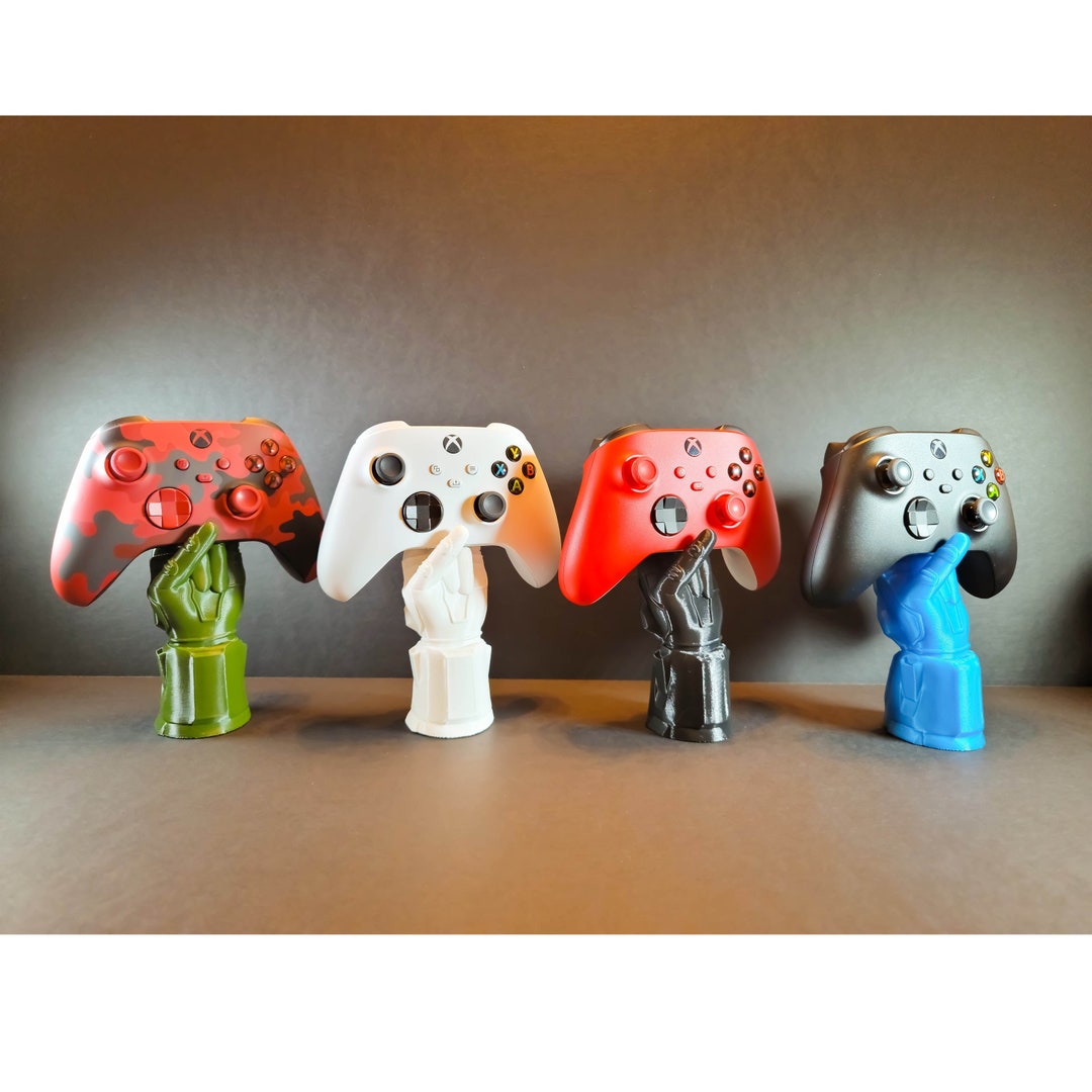 Robot Hand Controller Stand: Phone Stand, 25 Colors, Pro Controller ...