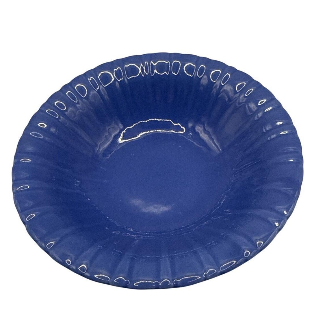 STANGL Pottery Bowl 1388 Blue Mid Century Modern Vintage - Etsy