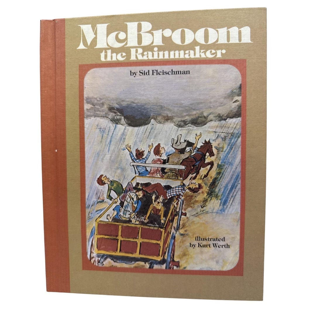 Mcbroom THE RAINMAKER by Sid Fleischman Illustrated Vintage Book - Etsy