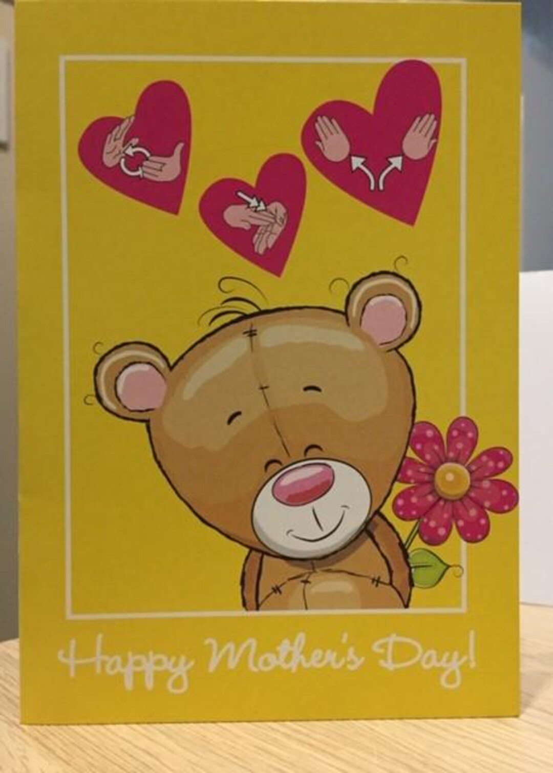 BSL Mothers Day Cards. British Sign Language Signing Cards, Unique ...