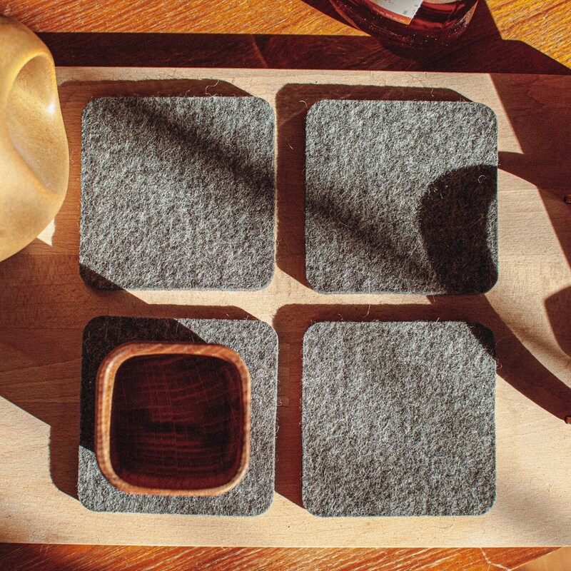 Felt Coasters - Etsy