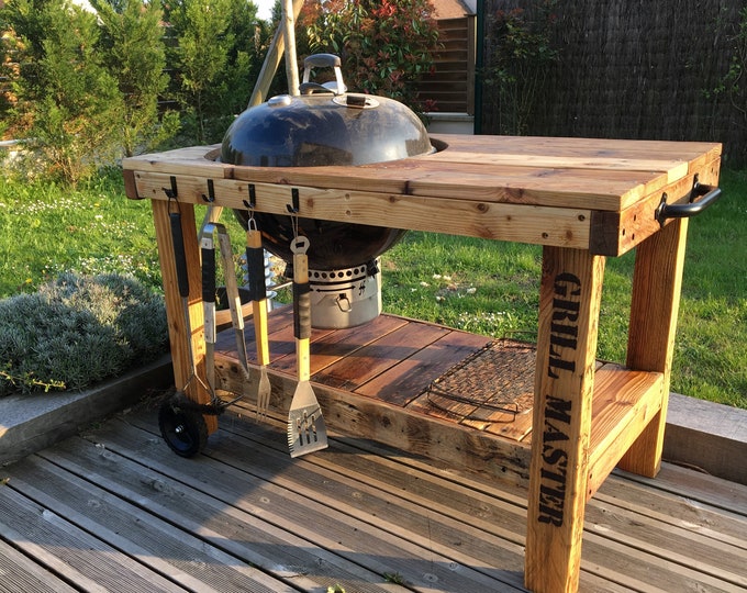 Weber Pallet Barbecue Trolley "grill Master" - Etsy
