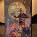 Primitive Colonial Woman Reading Canvas - Etsy