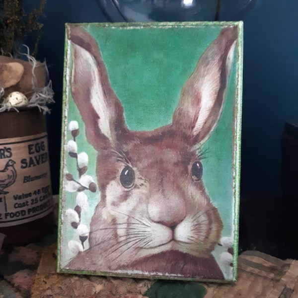 Primitive Rabbit - Etsy