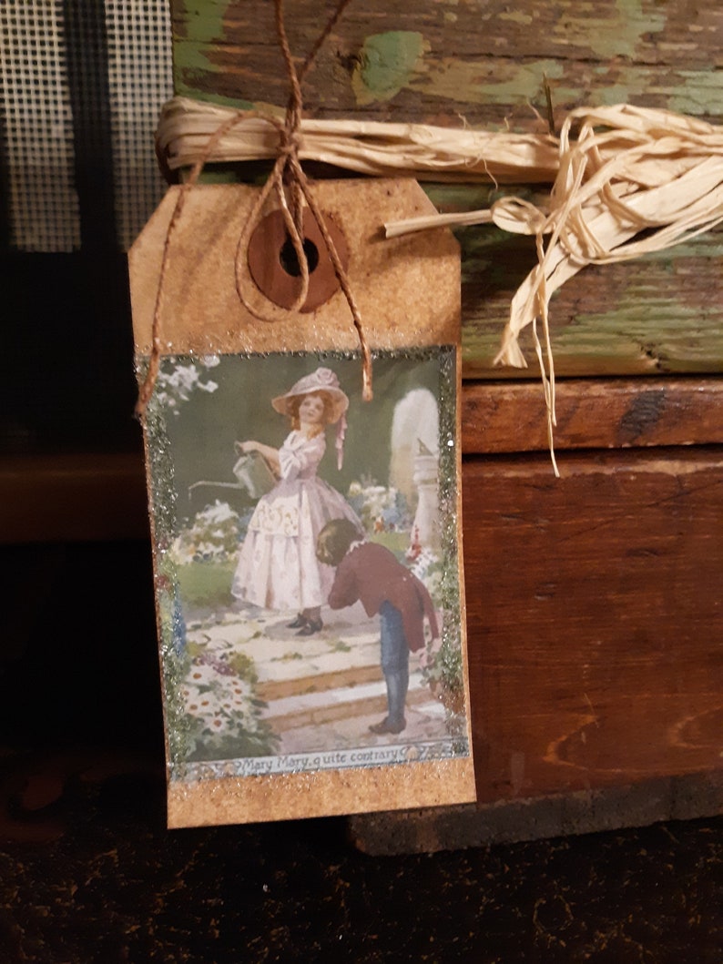 Primitive Farmhouse Vintage Seed Packet Recycled Wood Box - Etsy