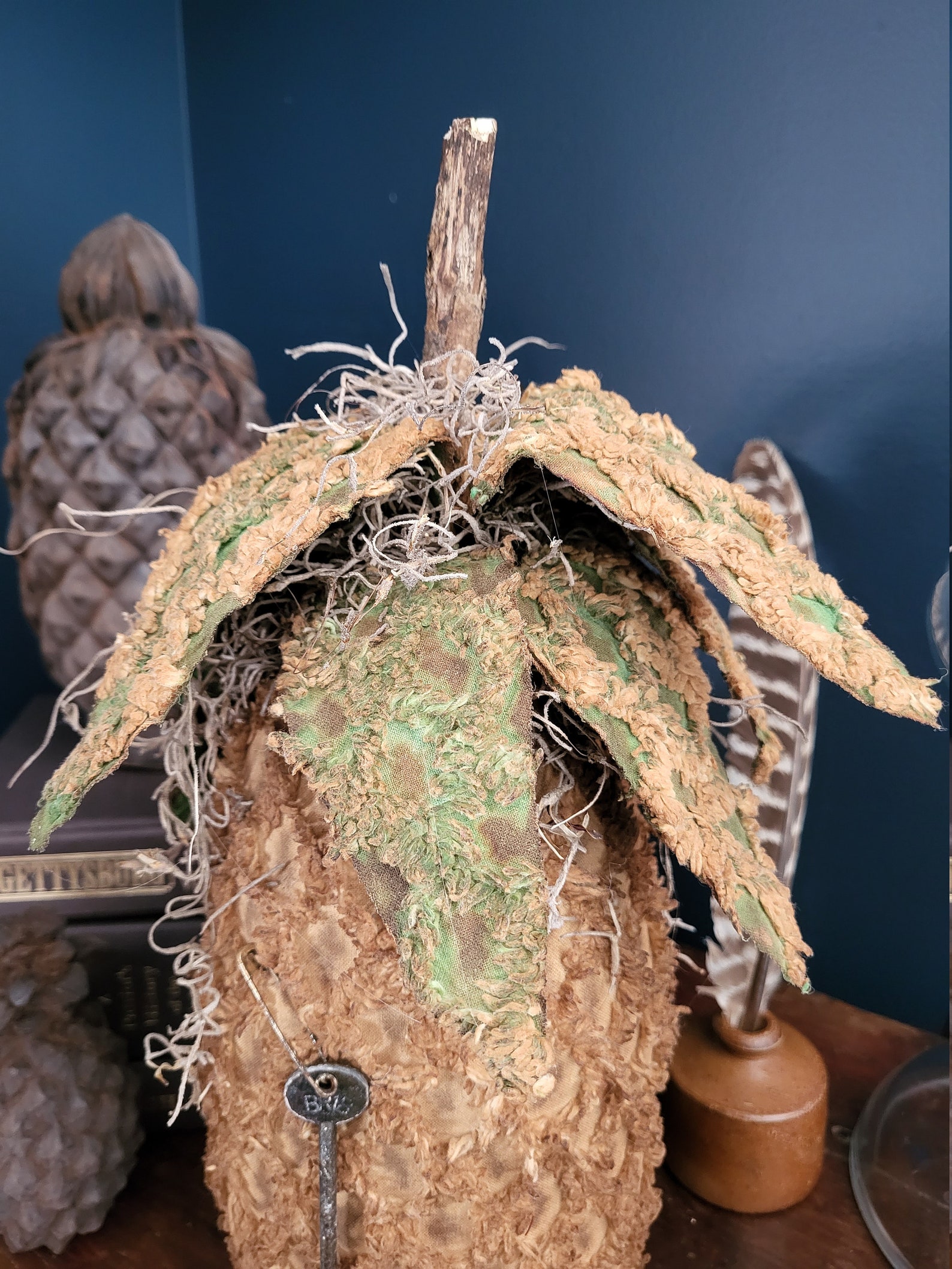 Primitive Farmhouse Colonial Pineapple Key Cupboard Tuck | Etsy