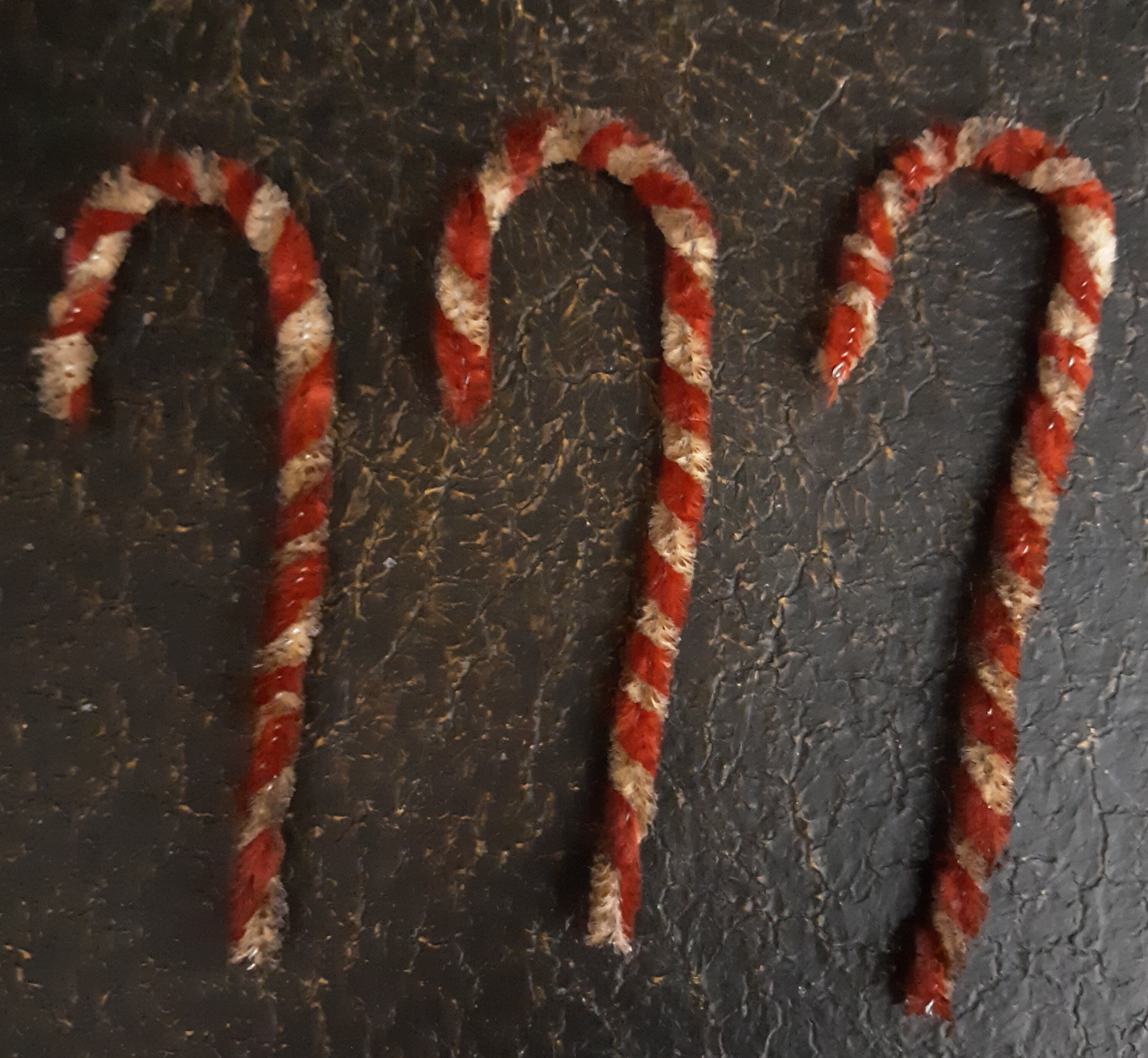 Primitive Rustic Christmas Icicles Candy Canes Make Do Set of - Etsy