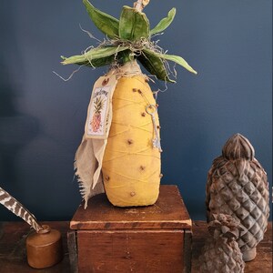 Primitive Farmhouse Colonial Welcome Pineapple Key Cupboard Tuck - Etsy