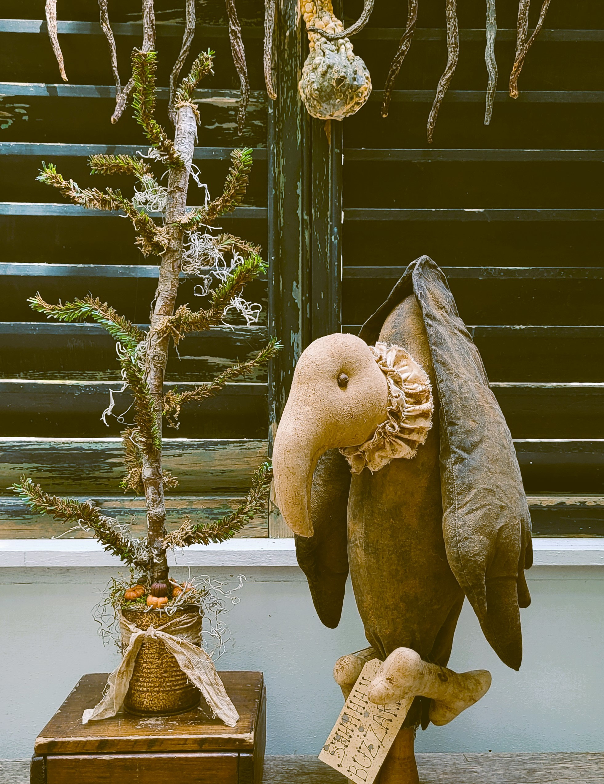 Primitive Halloween Spooky Vulture Buzzard Make Do - Etsy