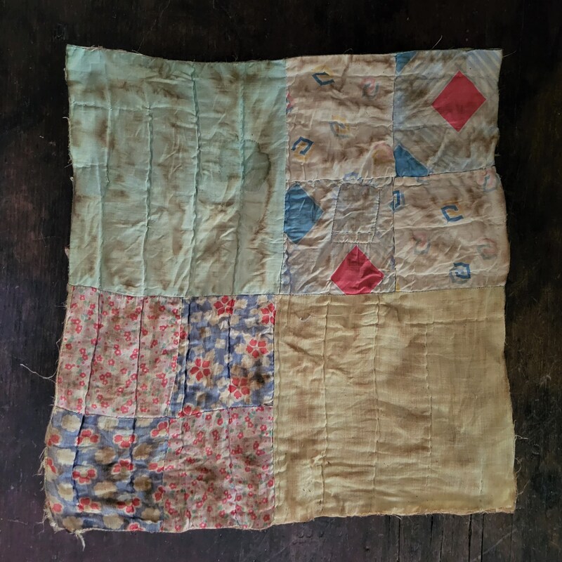 Primitive Rag Quilt - Etsy