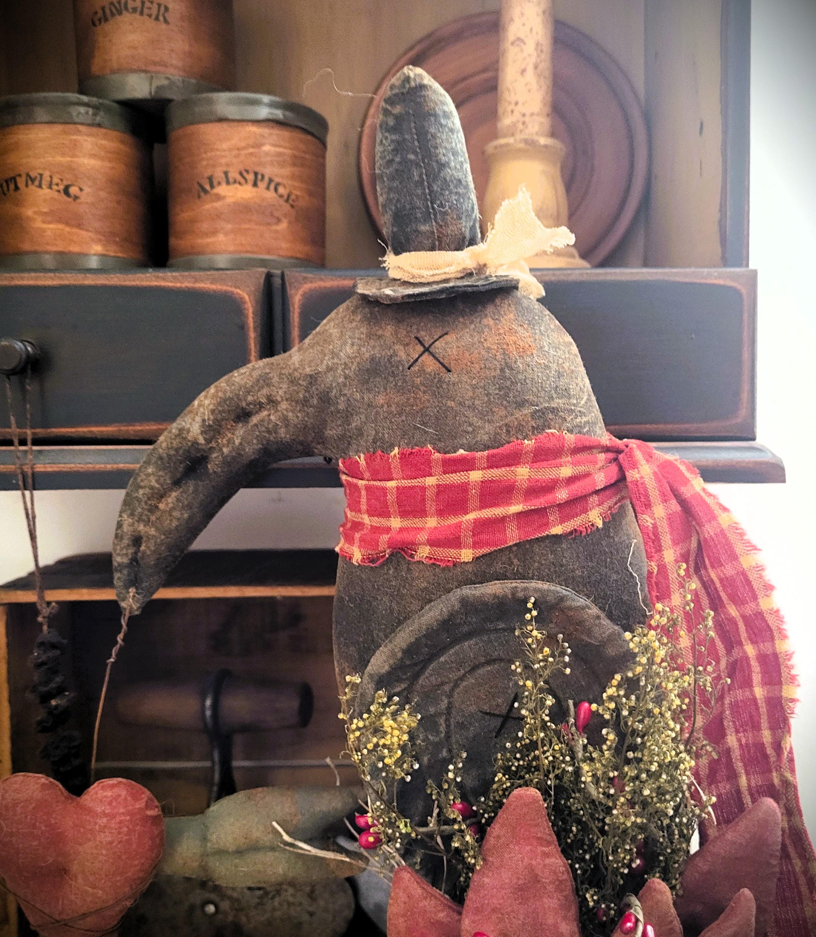 Primitive Crow Valentine Love Heart Quiver Arrows - Etsy