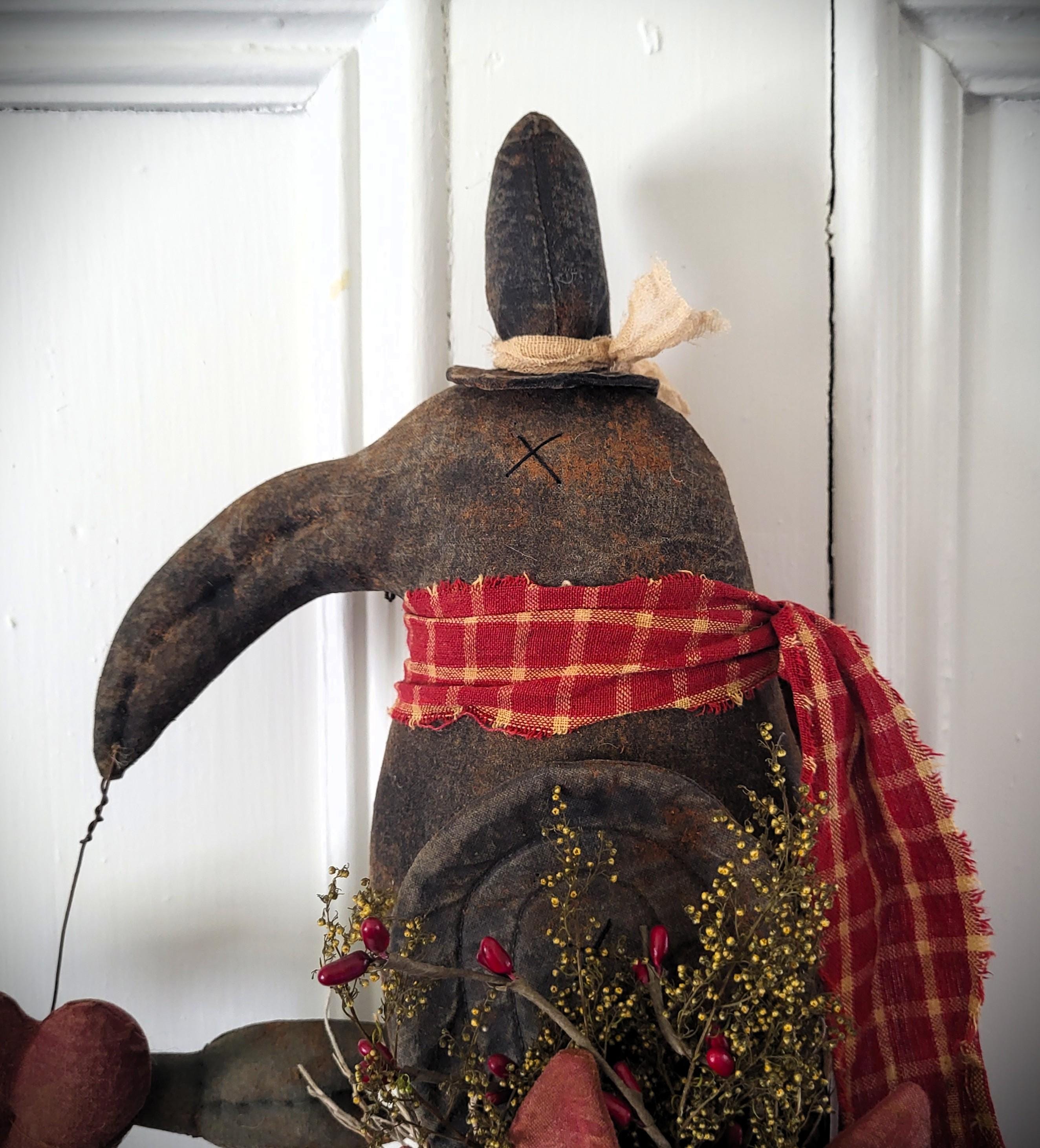 Primitive Crow Valentine Love Heart Quiver Arrows - Etsy