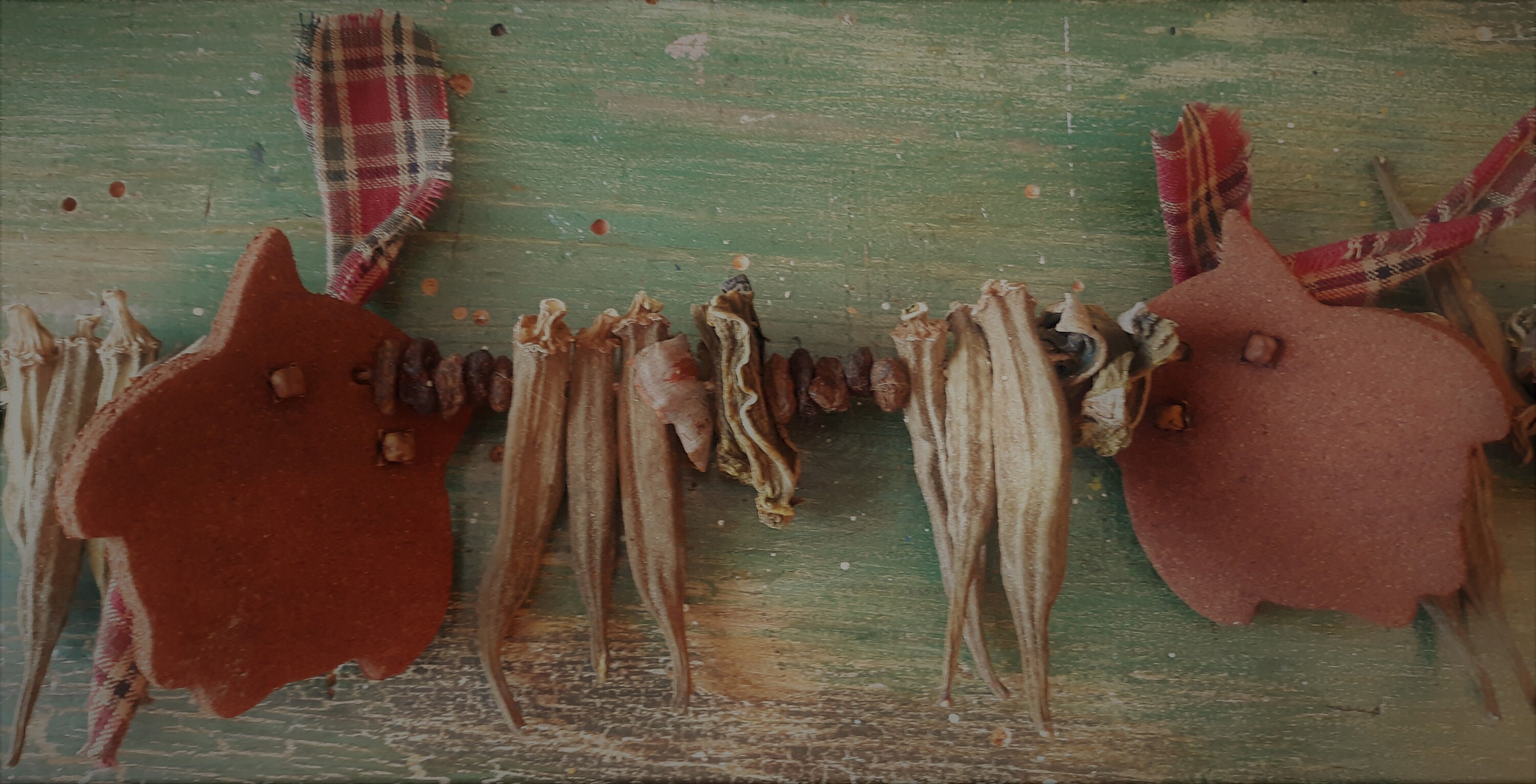Primitive Cinnamon Owl Dried Beet Okra Spiced Raisin Homespun - Etsy
