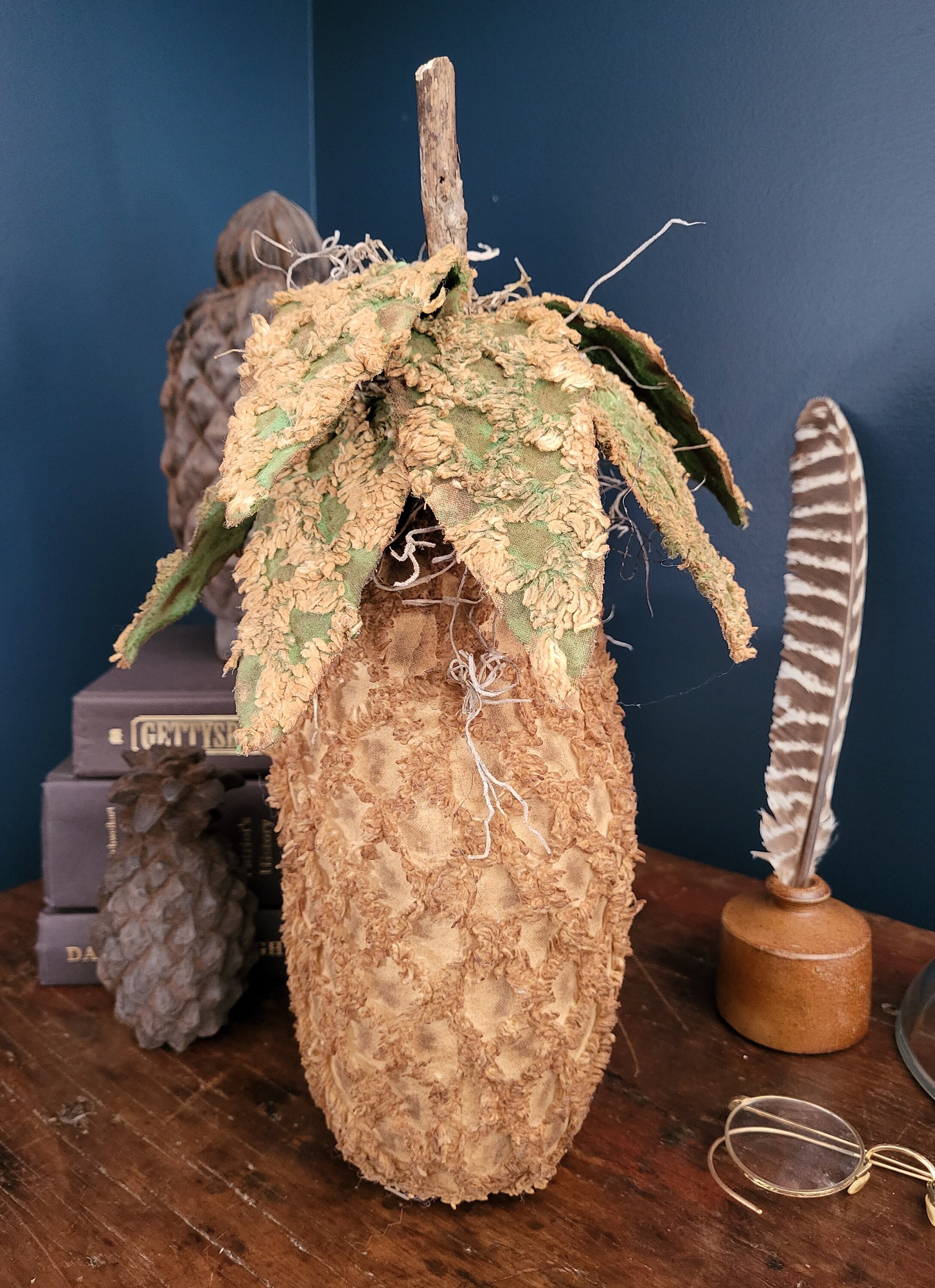 Primitive Farmhouse Colonial Pineapple Key Cupboard Tuck - Etsy