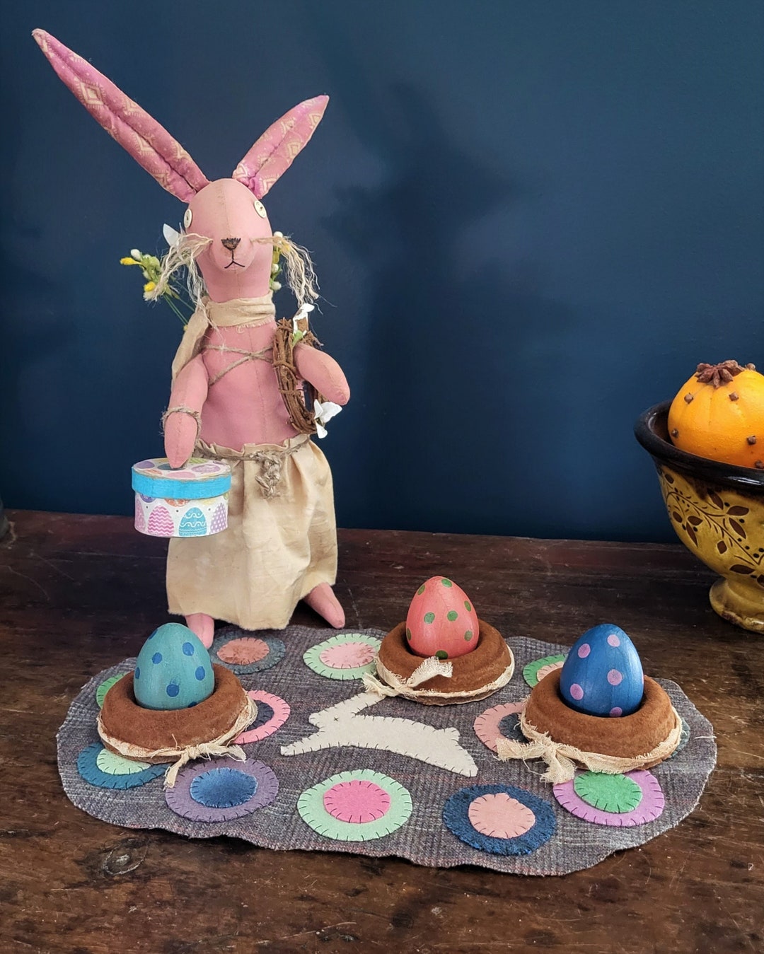 Primitive Farmhouse Buttery Pantry Cake Easter Egg - Etsy