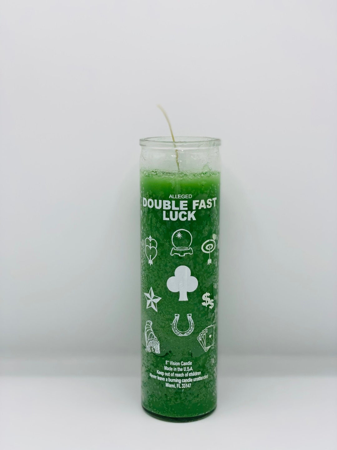 Double Fast Luck Candle Double Fast Luck Fast Luck Green - Etsy