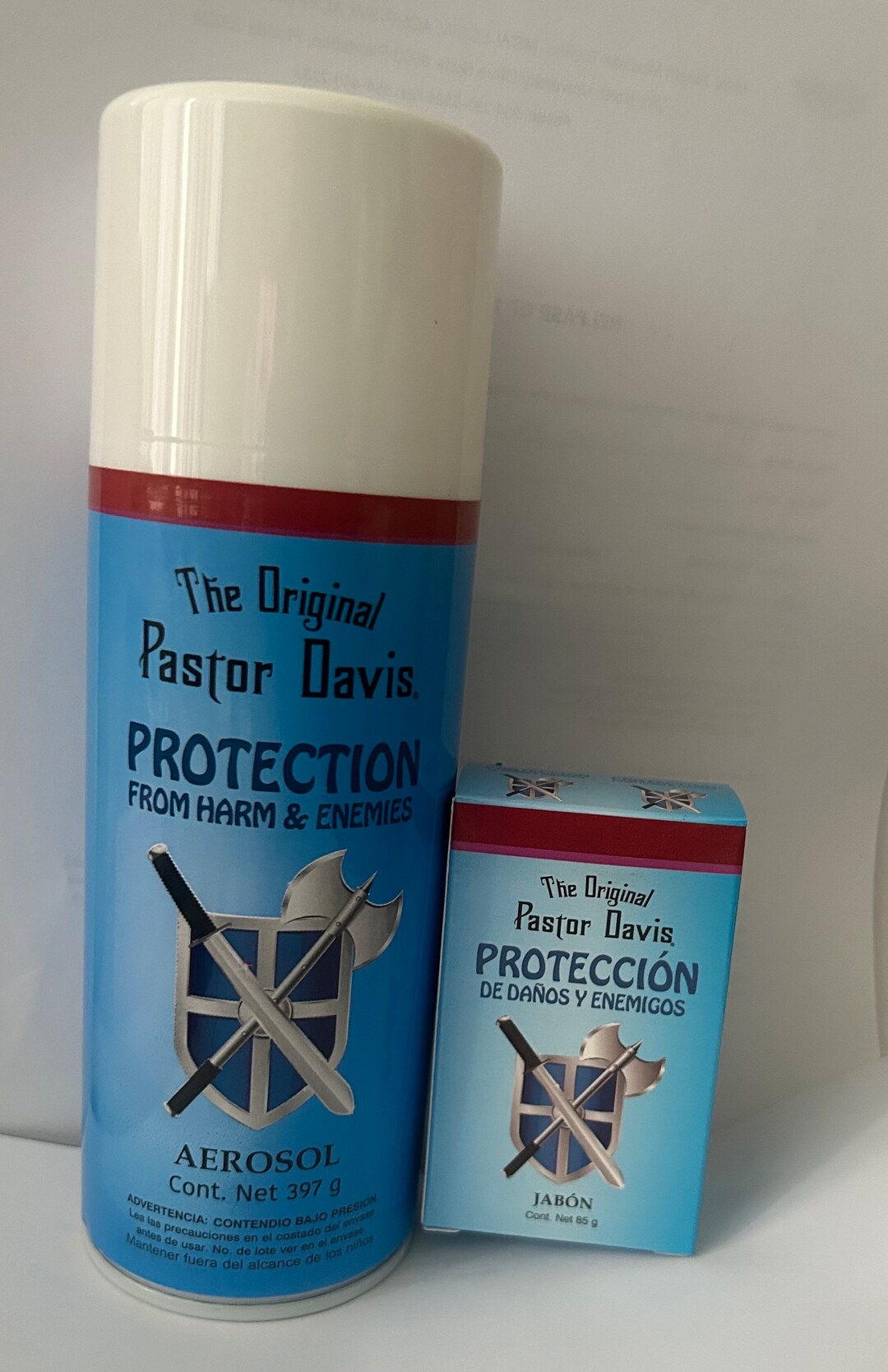 The Original Pastor Protection From Harm & Enemies Spray and Soap ...