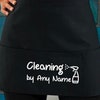 Cleaning Apron, Personalised ANY Name's Cleaning Services Pocket Half ...