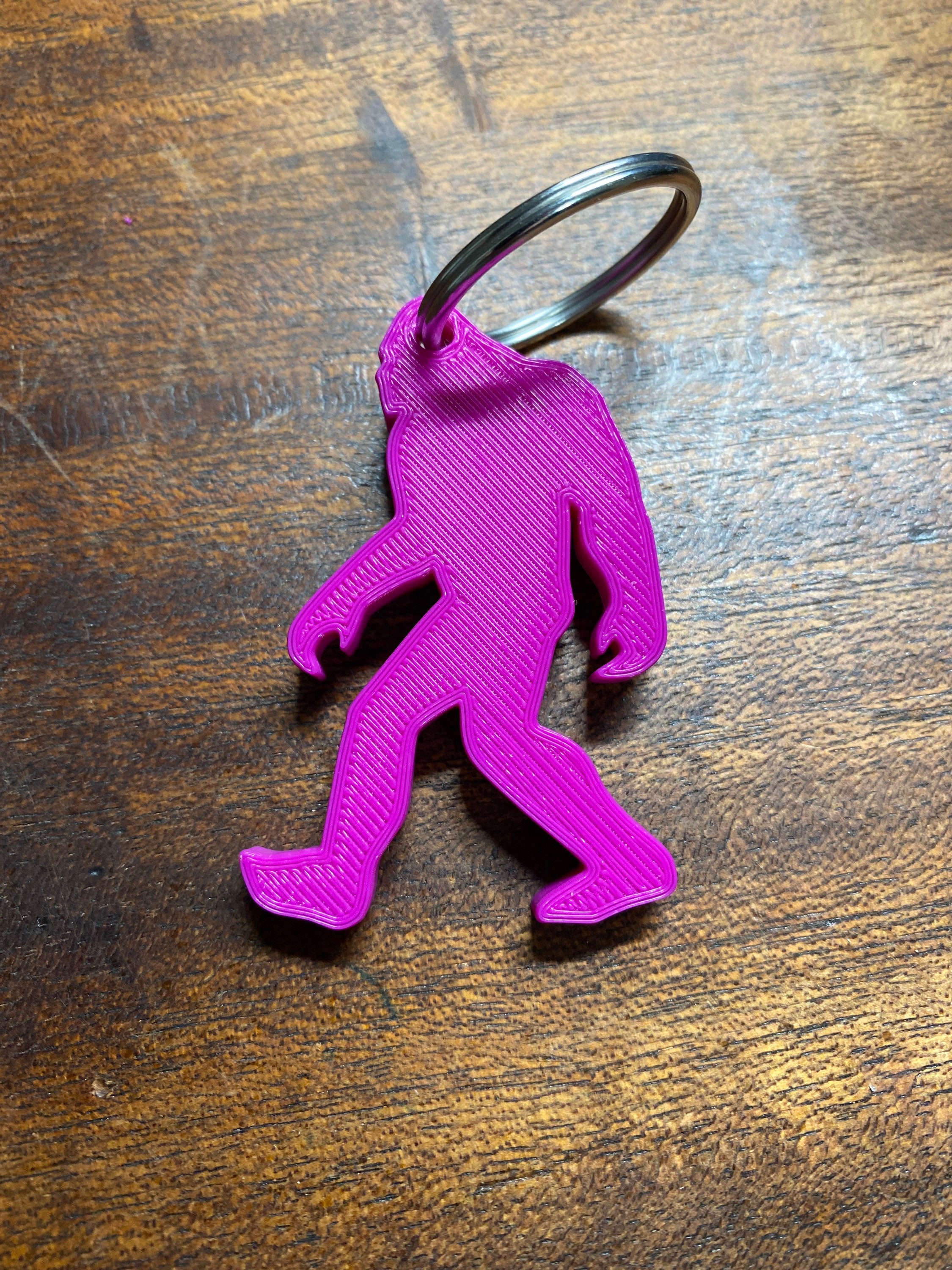 Bigfoot Sasquatch Keychain 3D Printed - Etsy Singapore