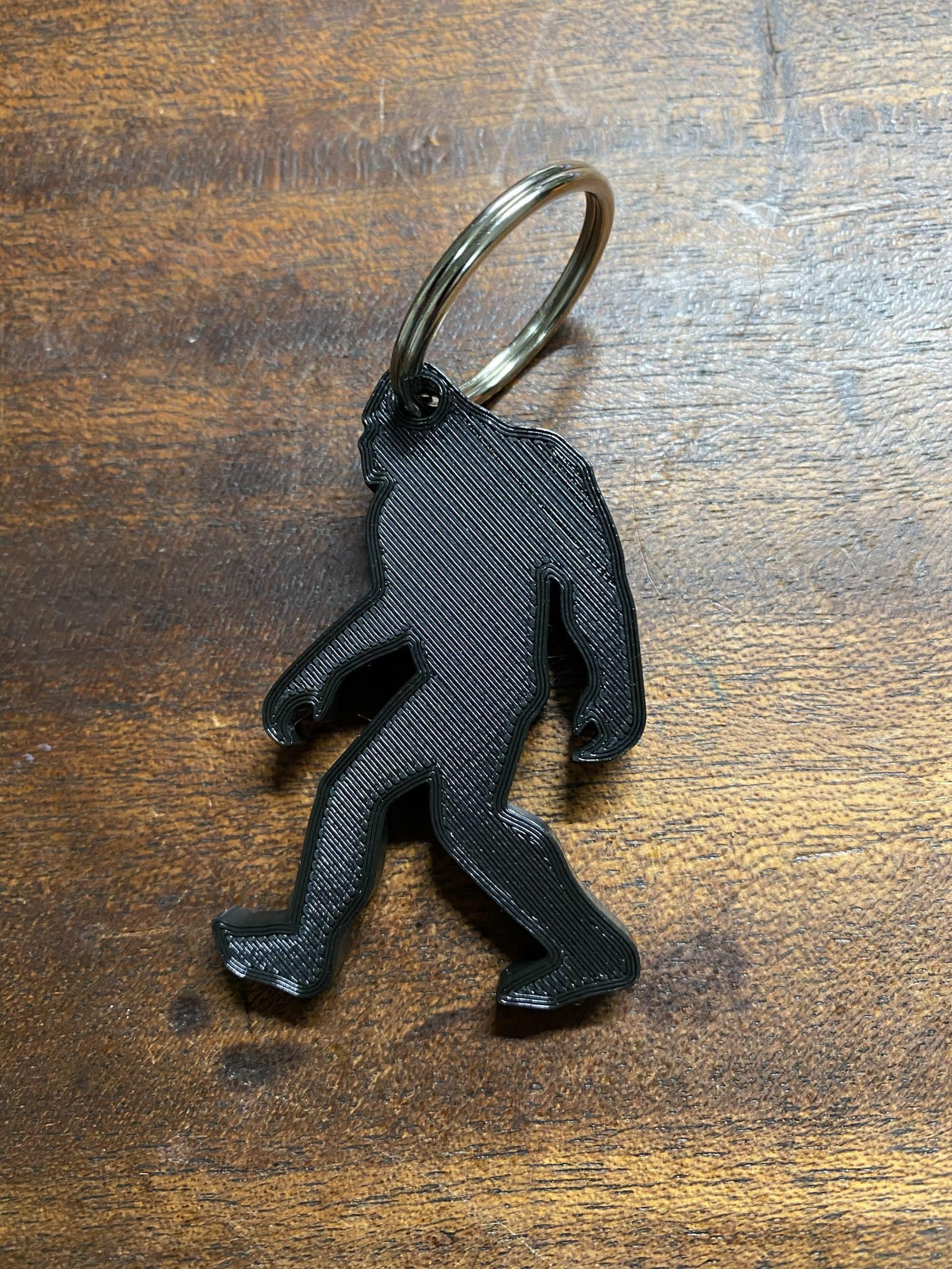 Bigfoot Sasquatch Keychain 3D Printed - Etsy Singapore