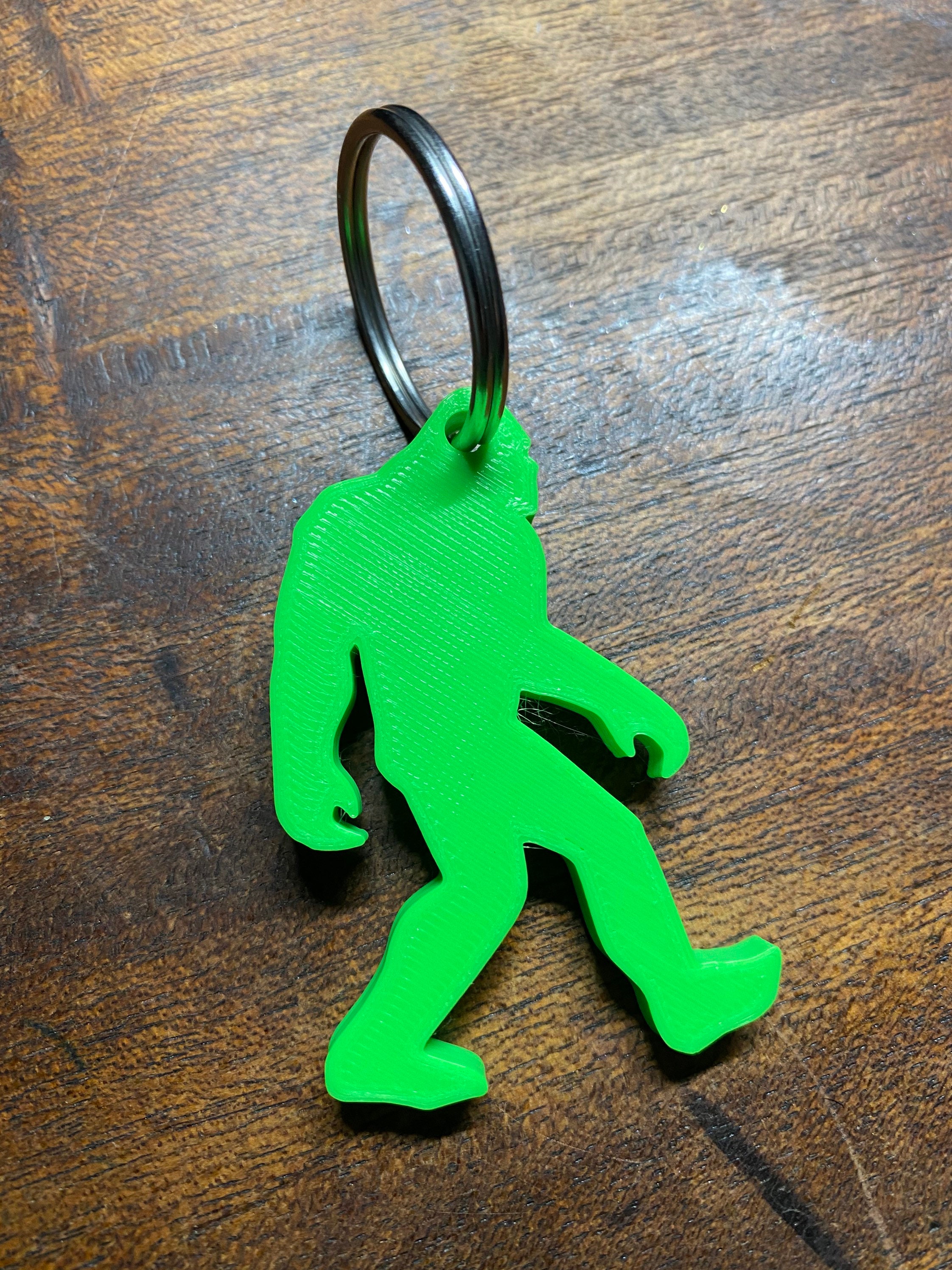 Bigfoot Sasquatch keychain 3D Printed | Etsy