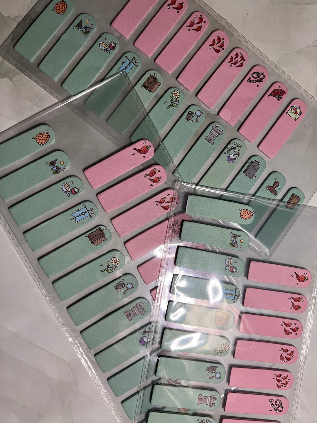Romantasy Spicy Fantasy Sticky Note Book Tabs. misprint Please Read ...