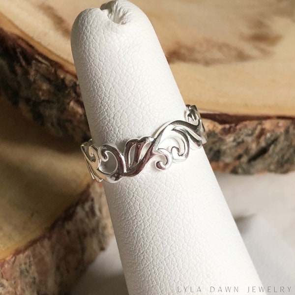 Scroll Rings - Etsy
