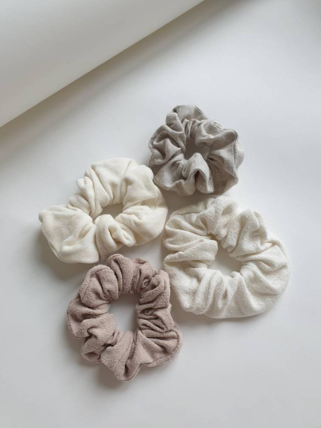 Organic Velvet Scrunchie | Handmade in Kent, England - Etsy