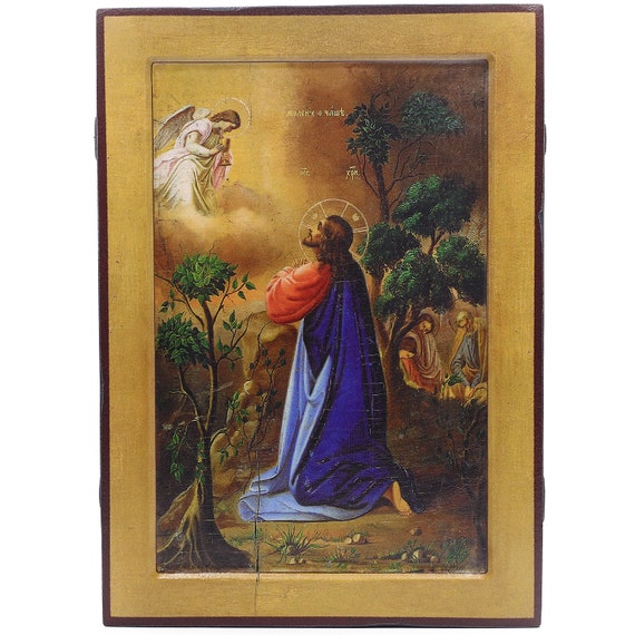 Handmade Wooden Orthodox Icon Icon Praying for a Bowl Size - Etsy