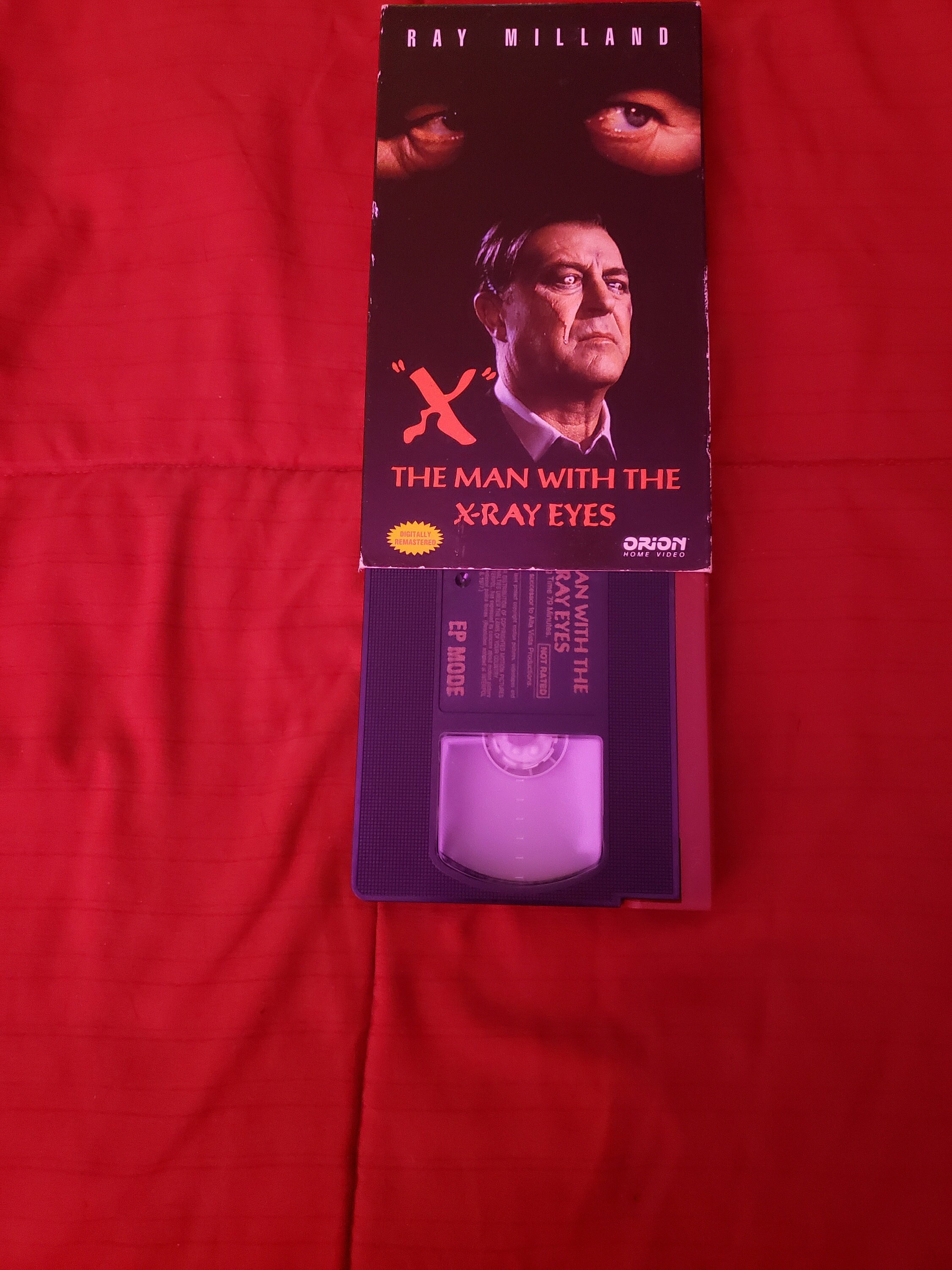 The Man With the X-ray Eyes VHS Color Case - Etsy