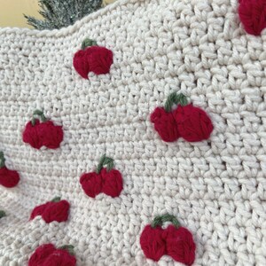 Crochet Cherry Bag Colorful Handmade Crocheted Bag - Etsy