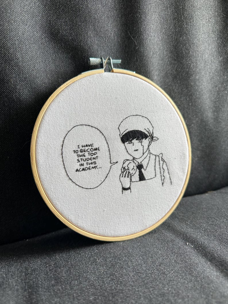 Mashle Magic and Muscles Manga Wall Art Embroidery Hoop Decor - Etsy