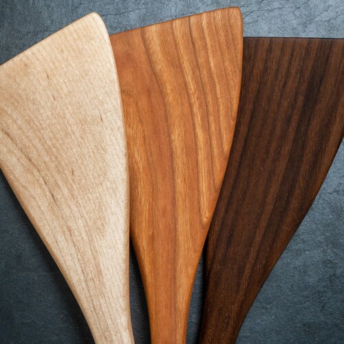 Handmade Wooden Turner 12 Cooking Paddle Hand Carved - Etsy