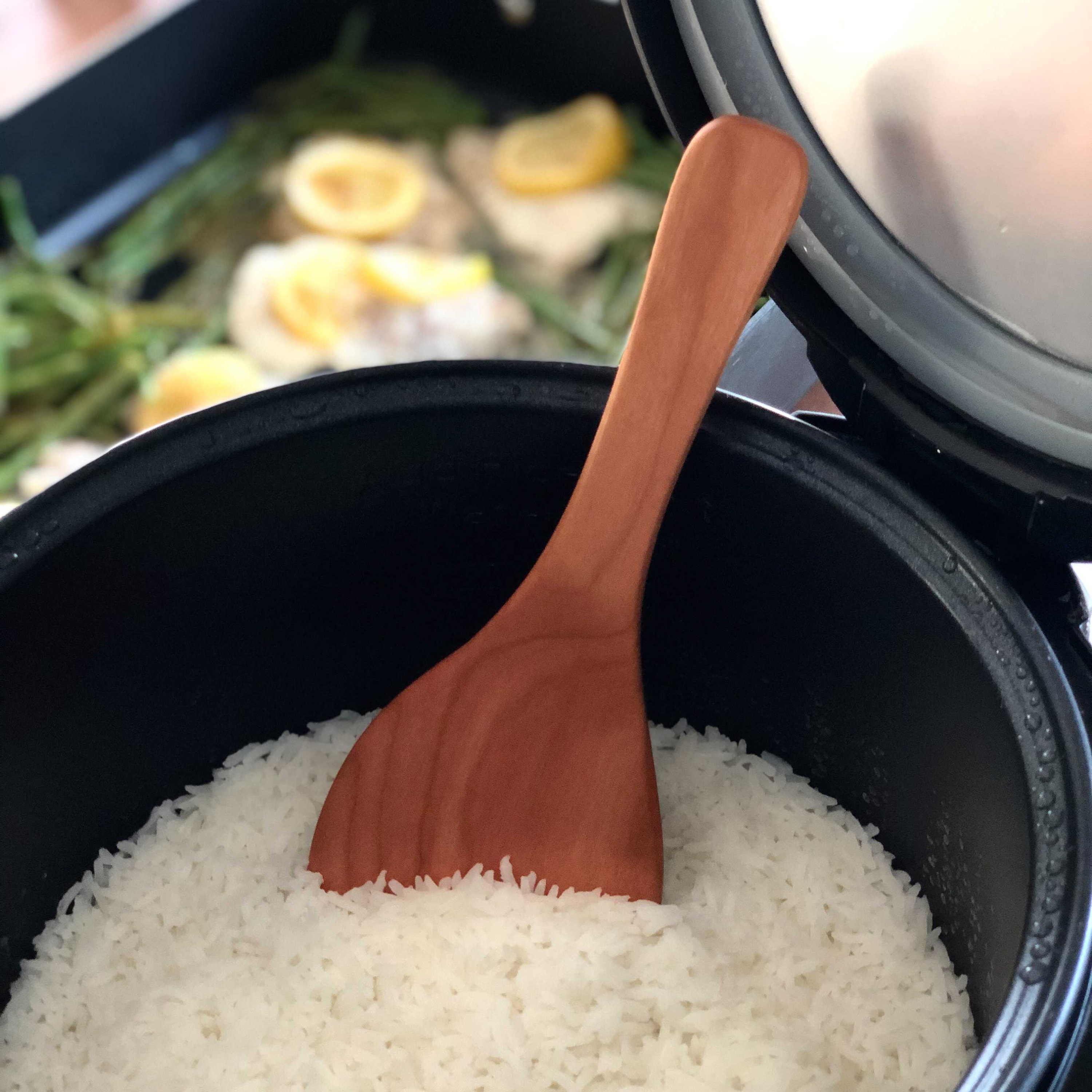 Handmade Wooden Rice Paddle Japanese Shamoji for Mixing and | Etsy