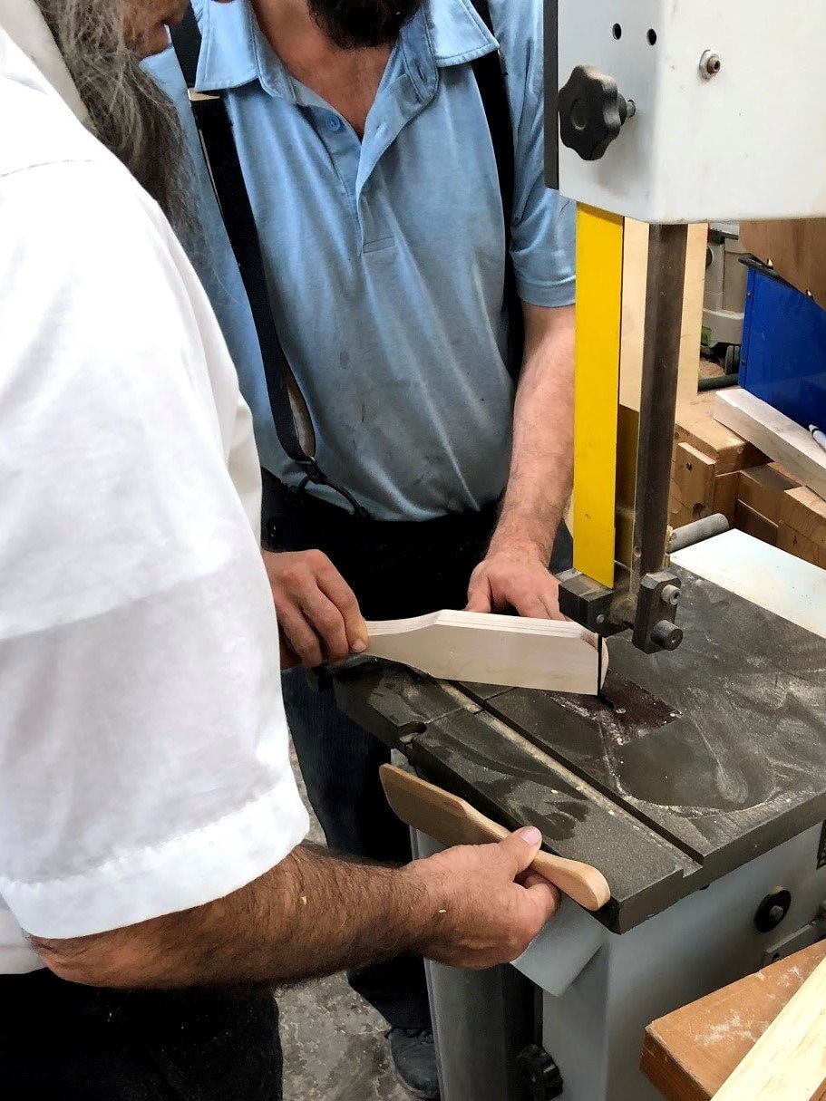 Handmade Wooden Turner - 12” Cooking Paddle, Hand Carved Spatula ...