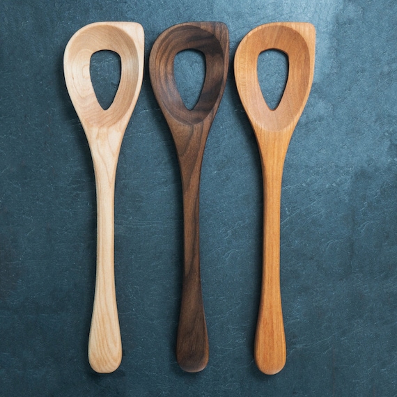 Handmade Wooden Risotto Spoon 12 Made in USA - Etsy