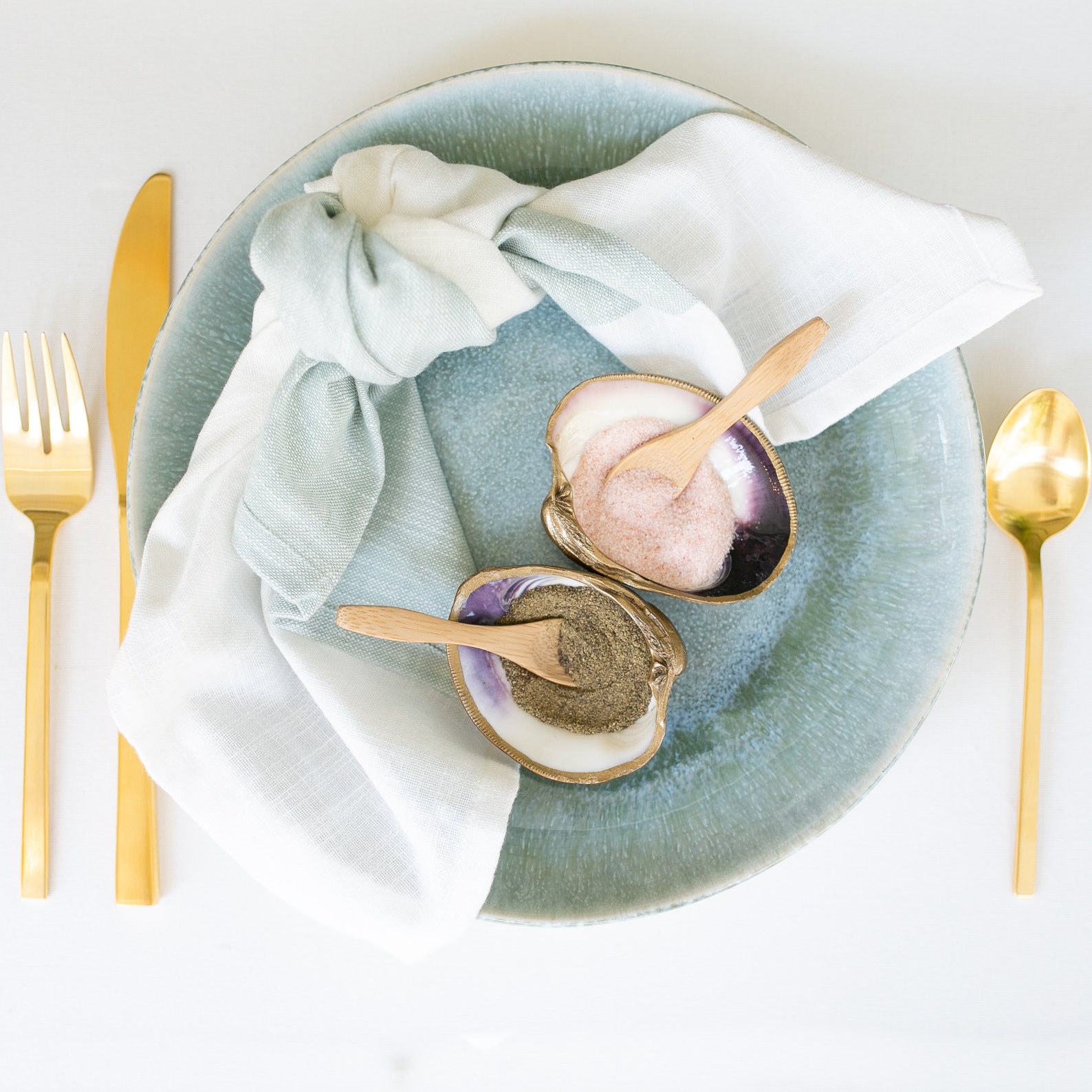 Salt + Pepper Ocean Dish Set || Holiday Decor || Charleston || Holiday ...