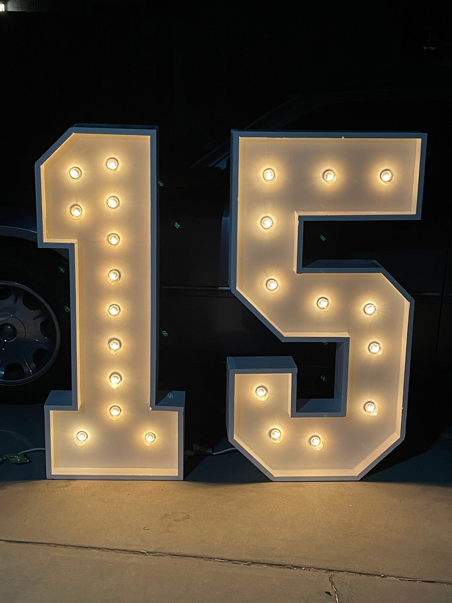 Light up Numbers and Letters Birthday Numbersmarquee Letters - Etsy