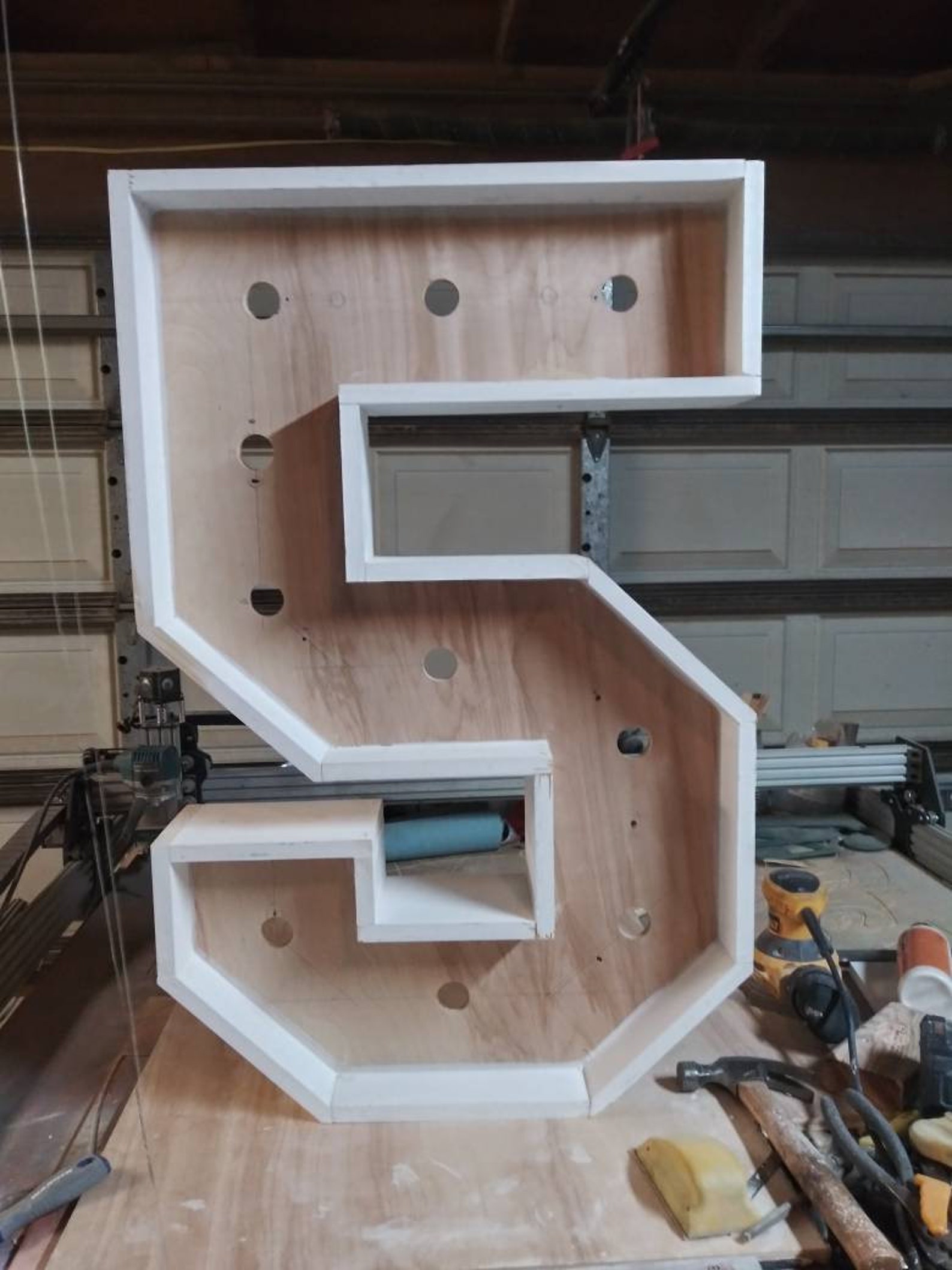 Large Numbers Letters & Sym Birthday Numbersmarquee Letters | Etsy