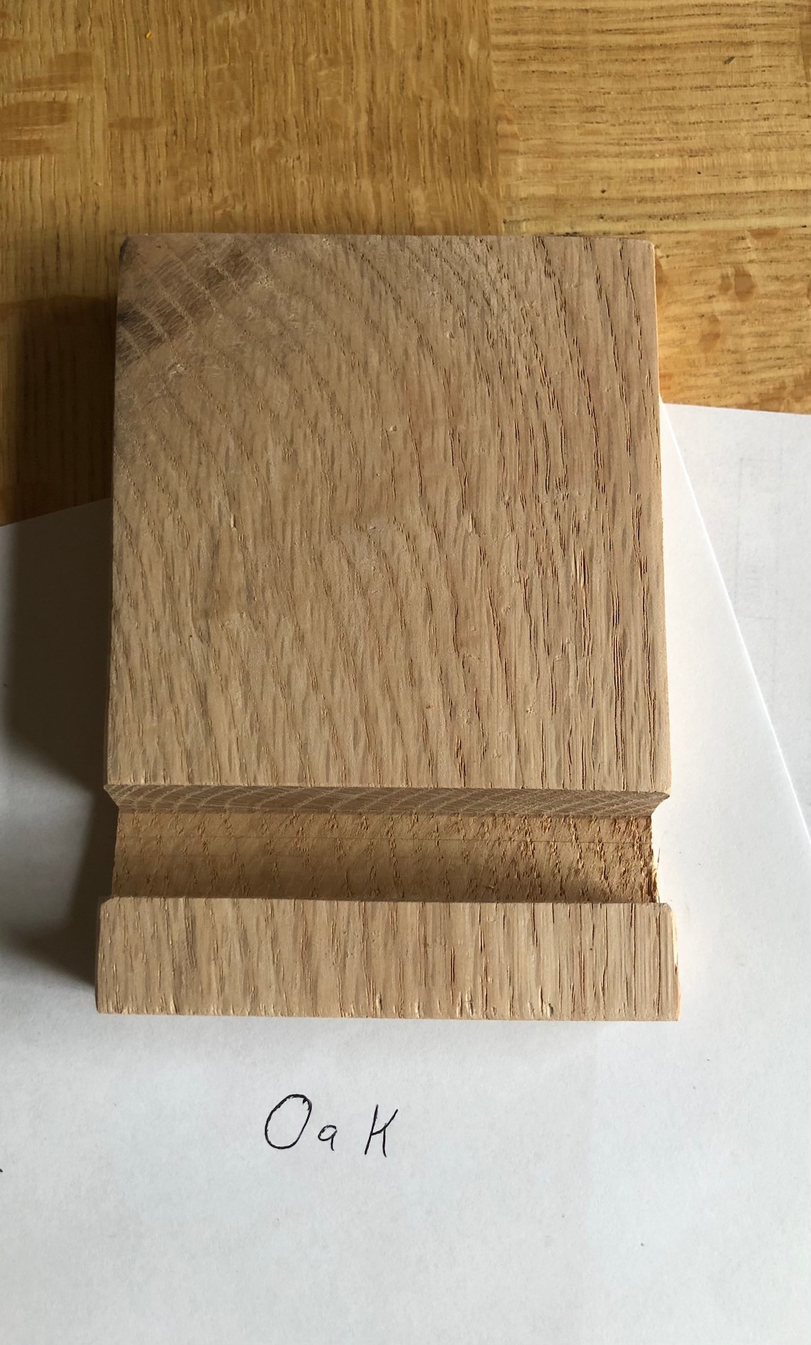 Custom Hand Crafted Wood Tablet or Phone Stand. - Etsy